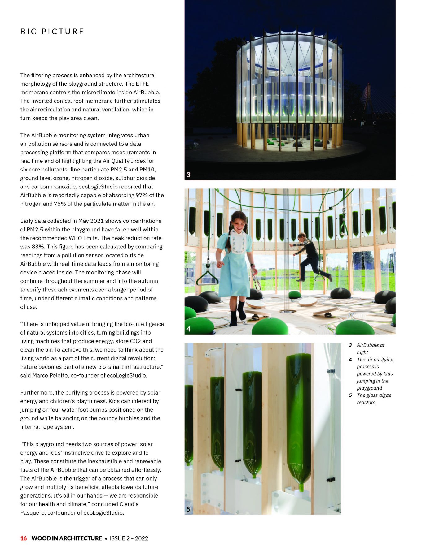 Air Bubble Warsaw | Wood in Architecture | ecoLogicStudio